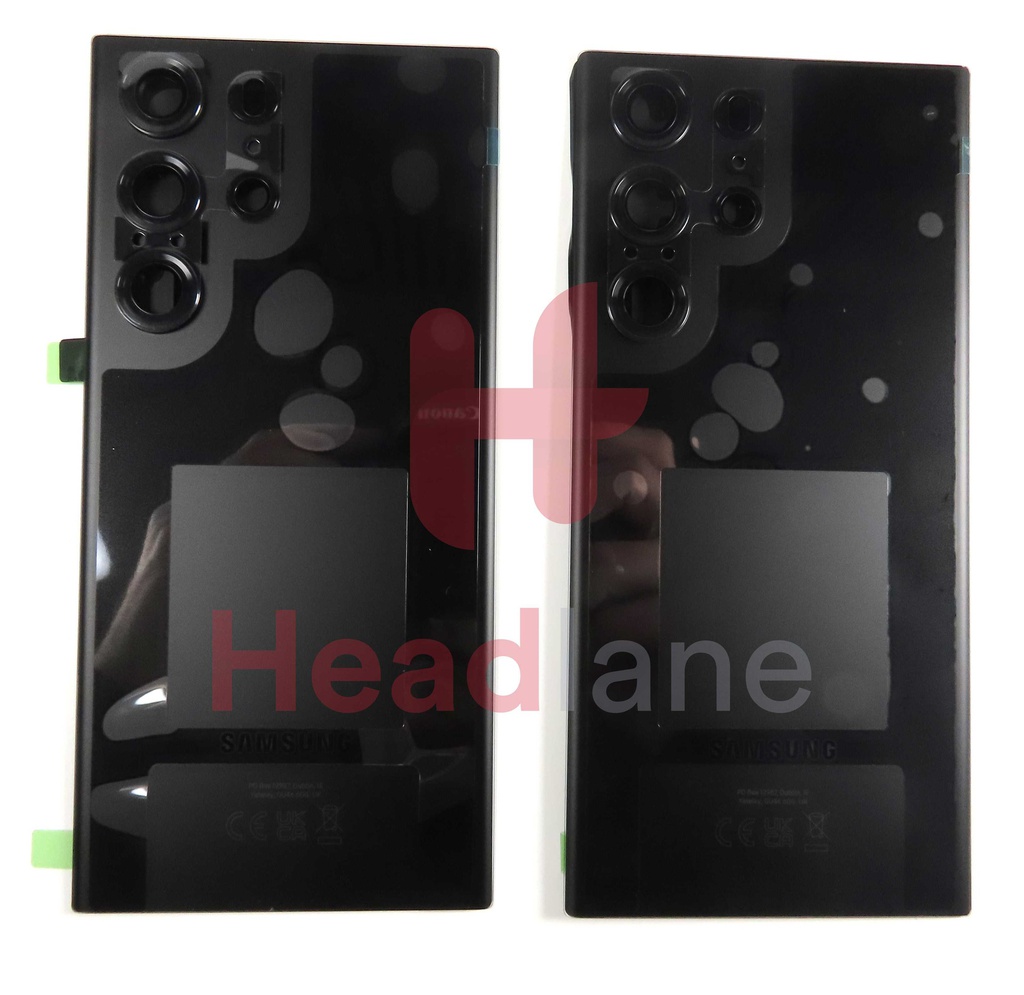 Samsung SM-S918 Galaxy S23 Ultra Back / Battery Cover - Black GH82-30400A